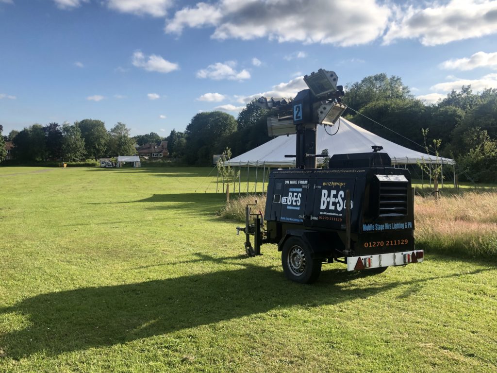 Mobile Lighting Towers - Blitz Event Solutions